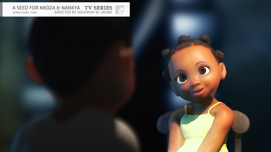 3D Renders, Setting and Characters – The Adventures of Nkoza and Nankya